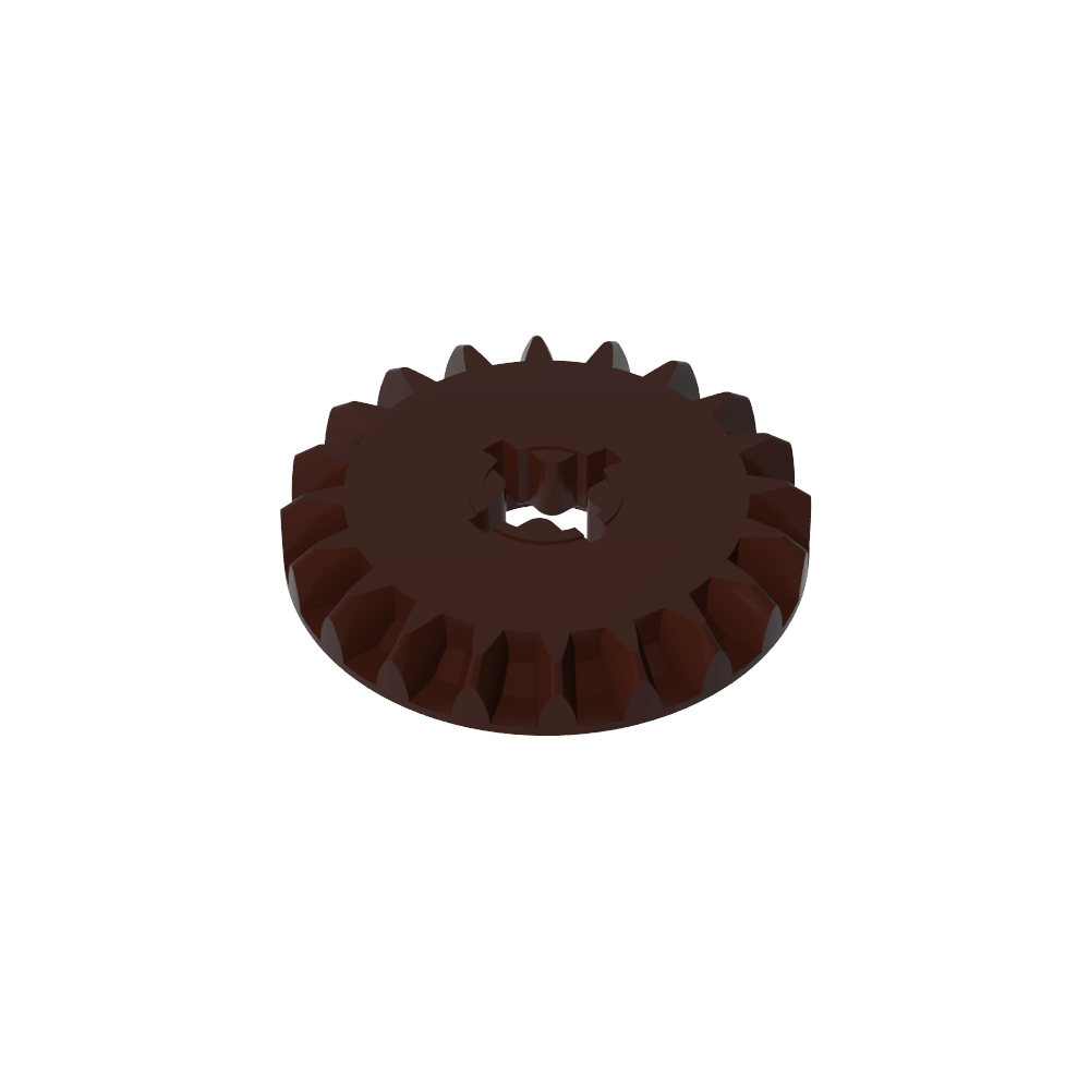 Technic Gear 20 Tooth Bevel #32198 - Wobrick