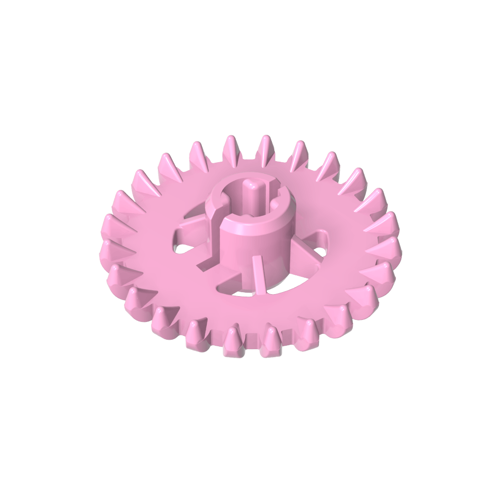 Technic Gear 24 Tooth Crown with Reinforcements [New Style] #3650c-3650 ...