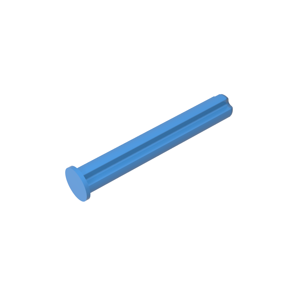 Technic Axle 4 with Stop #87083 - Wobrick