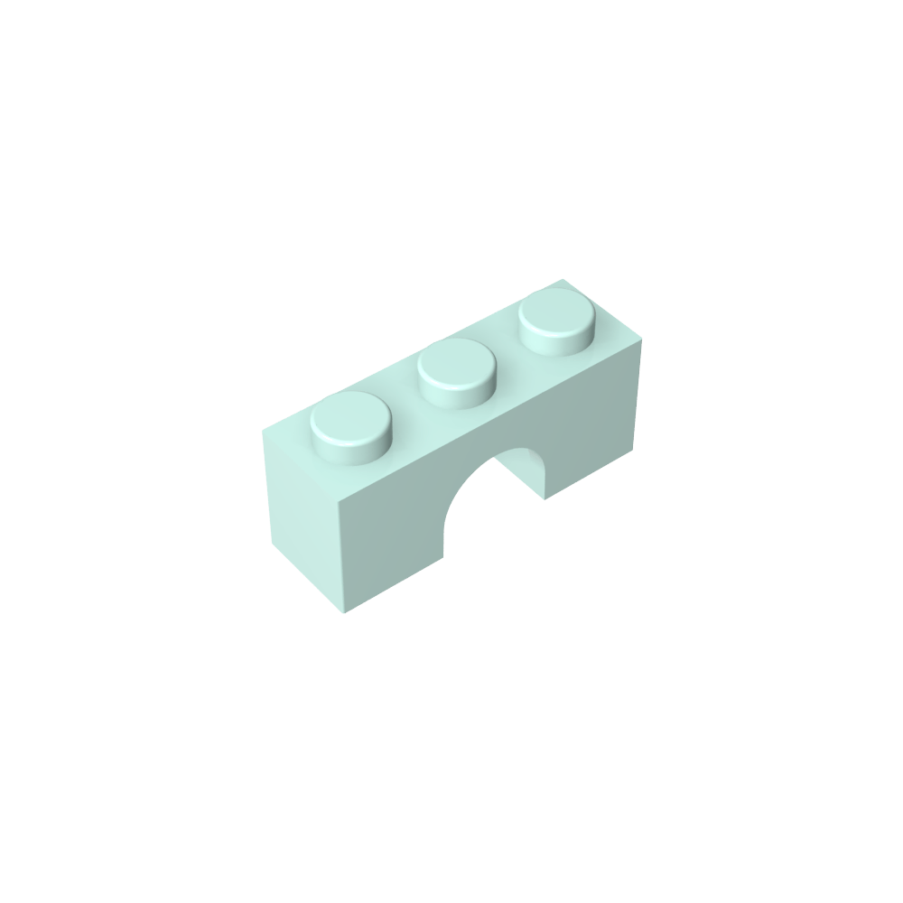 Brick Arch 1 x 3 #4490 - Wobrick